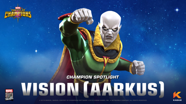 Marvel Contest of Champions Welcomes Golden Age Vision (Aarkus) | MMOHuts
